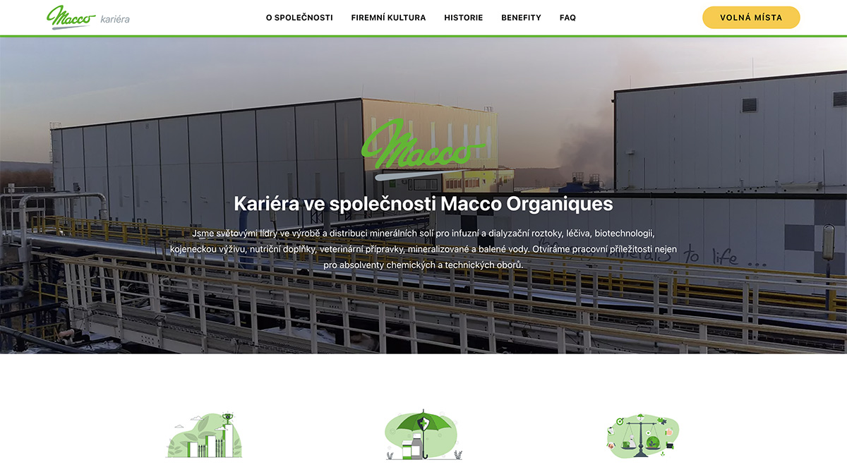 Macco Organiques - Kariéra